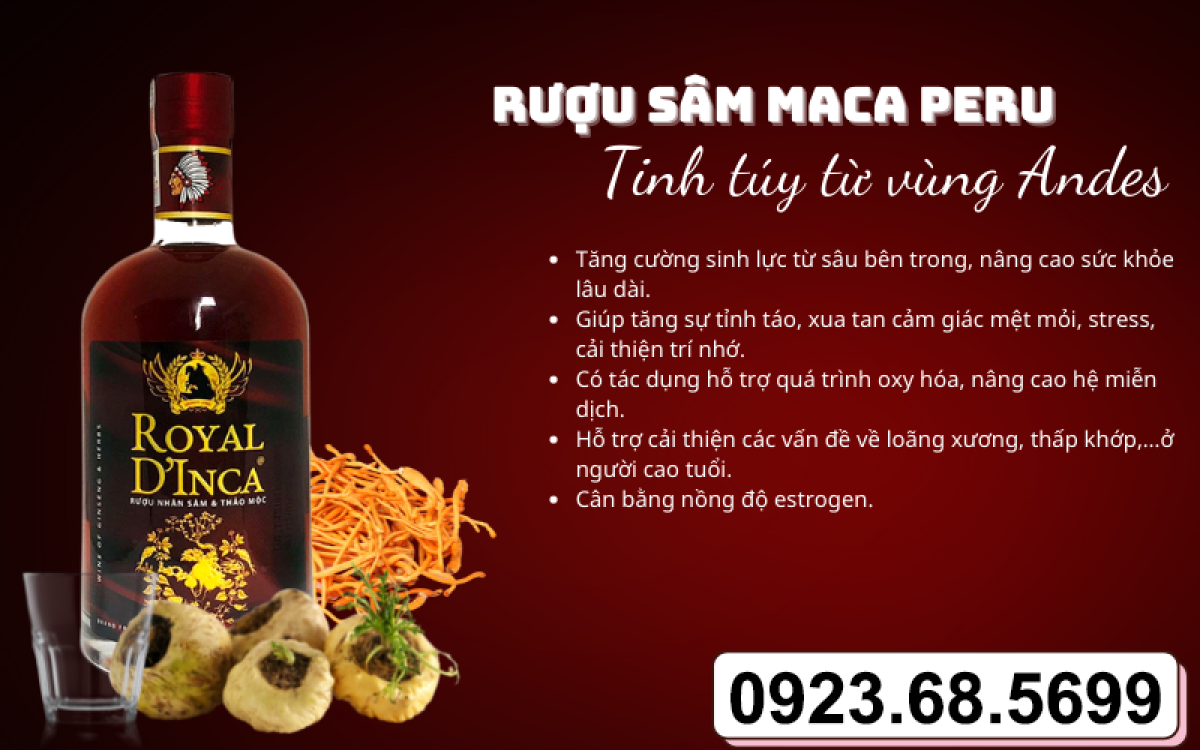 THƯ MỜI HỢP TÁC ĐẠI LÝ, CTV, SỈ: RƯỢU NHÂN SÂM MACA PERU - dailyviet.vn